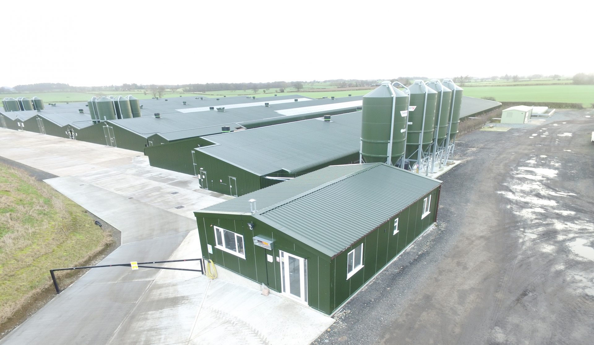 Powell & Co Construction Ltd | Ancillary Poultry Buildings