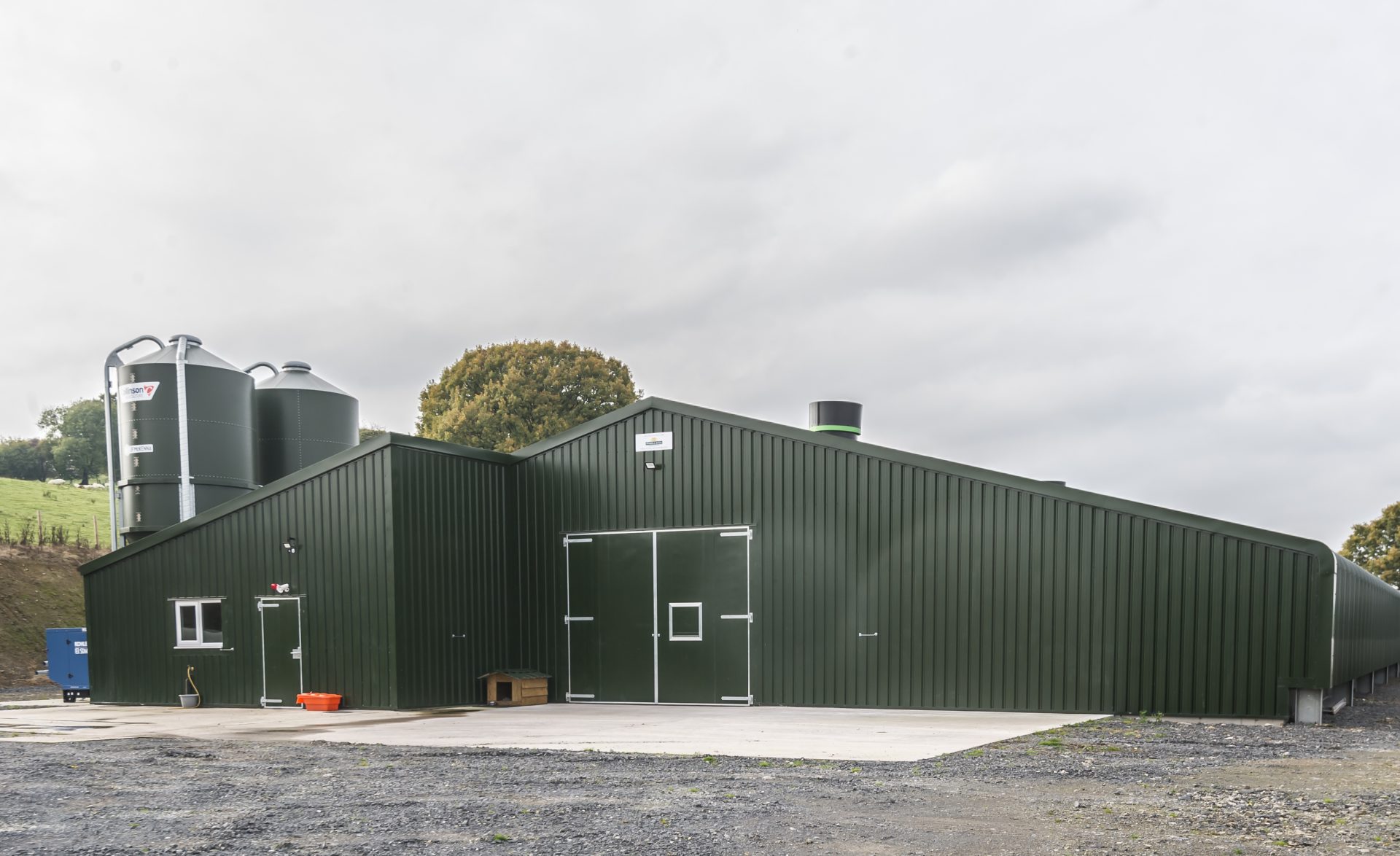 New Pullet Rearing Unit designed and built by Powell & Co