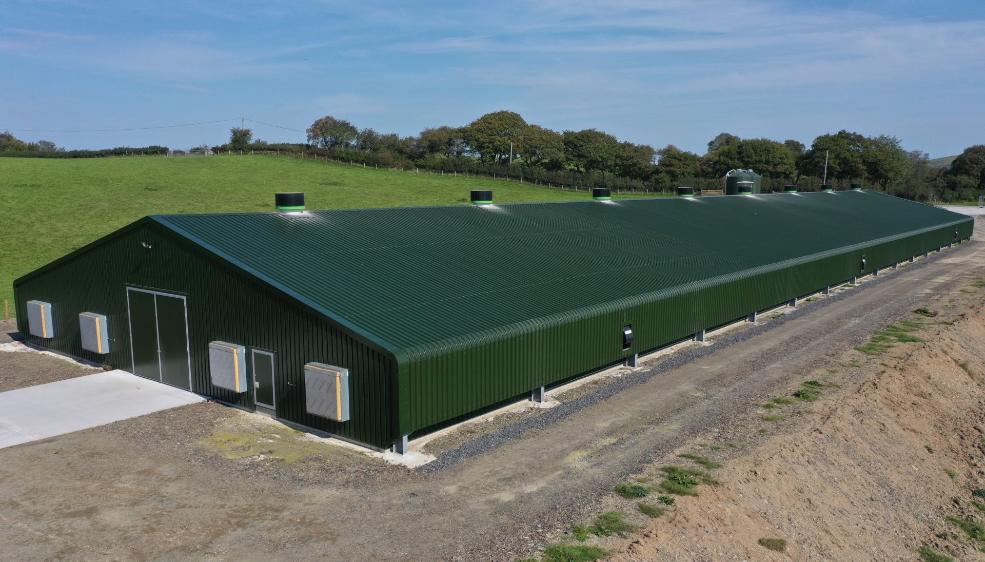 Powell & Co Constructed Ltd Pullet Rearing Unit for RE & L Jones